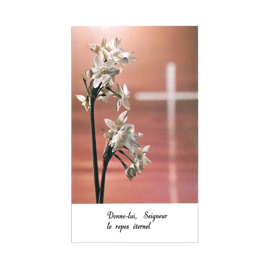 Cartes d'offrande de messe
